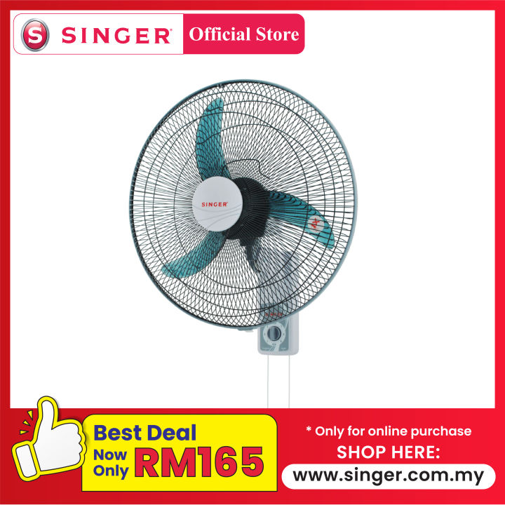 Singer WF18 18" Industrial Wall Fan "NO COD" | Lazada