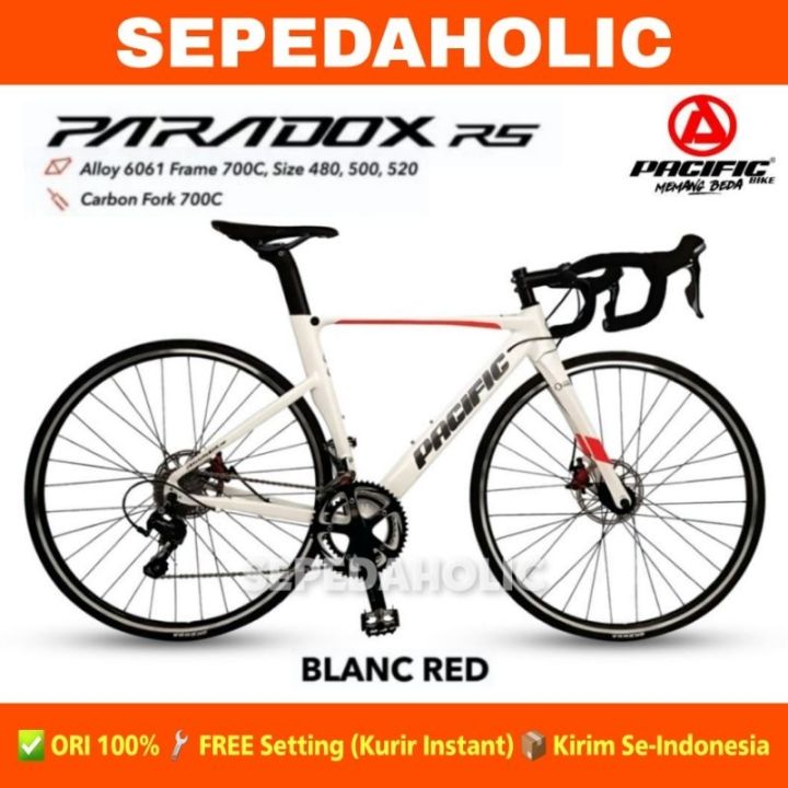 Sepeda Balap Roadbike PACIFIC PARADOX RS 700C 20 Speed Shimano Tiagra ...
