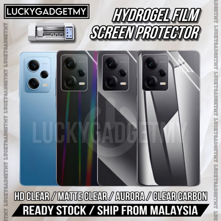 Redmi Note 9 Pro Max 9S 9T 9 Pro 5G 9 Pro 4G 9 Hydrogel Back Protector Hd Clear Matte Clear ...