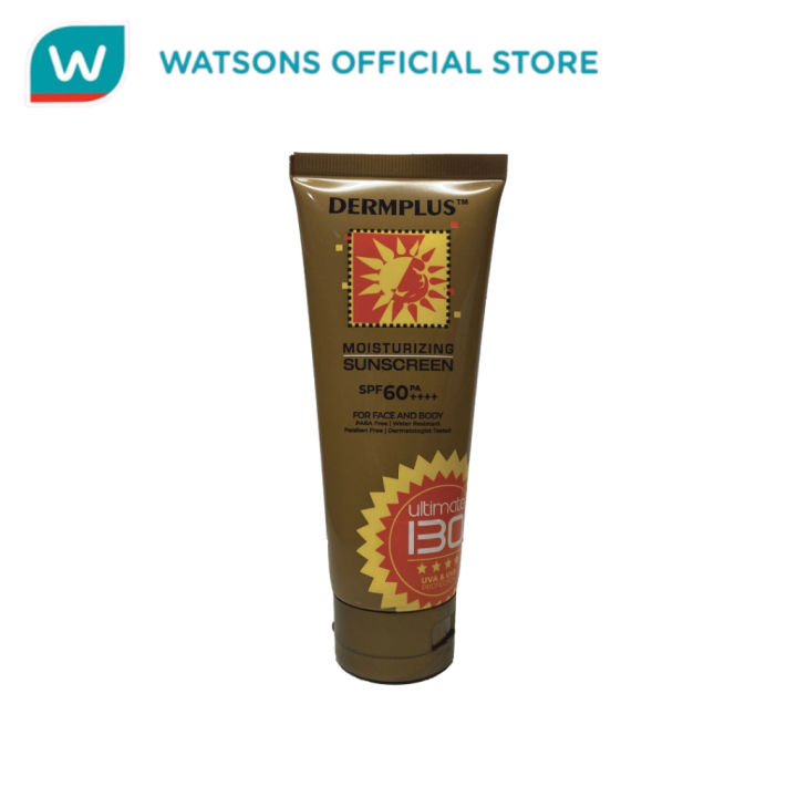 DERMPLUS Moisturizing Sunscreen SPF 60 | Lazada PH
