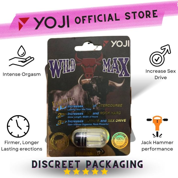 Wild Max tablet for Men Dietary Supplement Blister pack 1PC 100% ...
