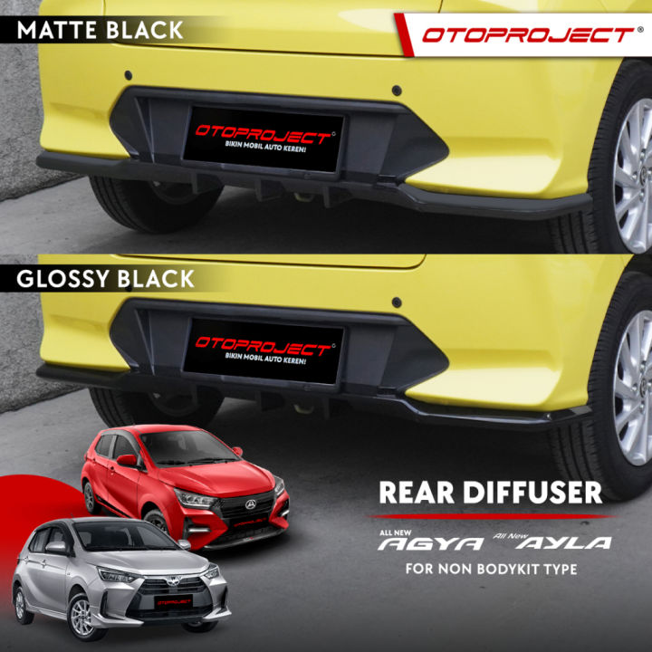 Otoproject - Rear Diffuser A.N Agya / Ayla 2023 | Lazada Indonesia