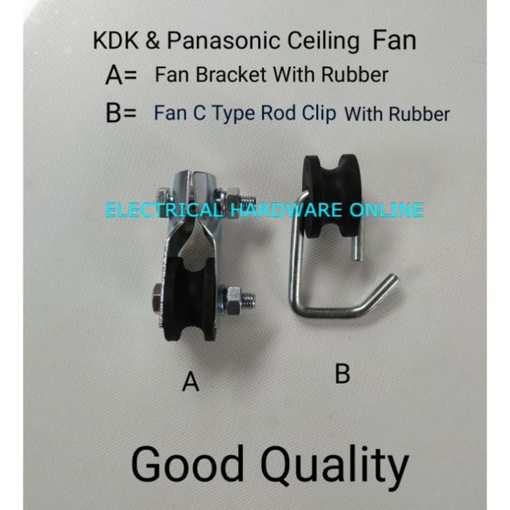 Ceiling Fan Bracket & Rod Clip | Lazada