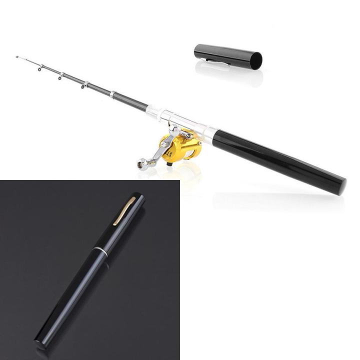 Joran Pancing Pena pulpen Fish Pen Mini Antena Portable Rod | Lazada ...