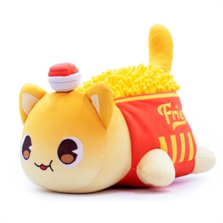 VOIDFARE ของขวัญวันคริสต์มาส คาวาอิ ของเด็กๆ Meemeow หมอนเบอร์เกอร์ เฟ ...