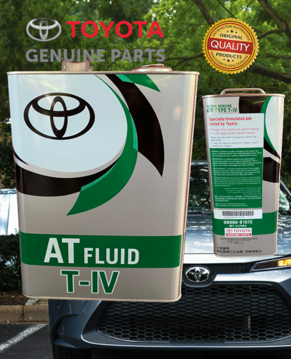 TOYOTA AT FLUID T-IV 4LT Original ATF Type T-IV (Automatic Transmission ...