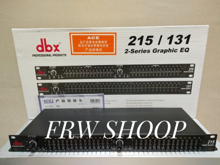 EQUALIZER DBX 215 / DBX215 / 131 | Lazada Indonesia