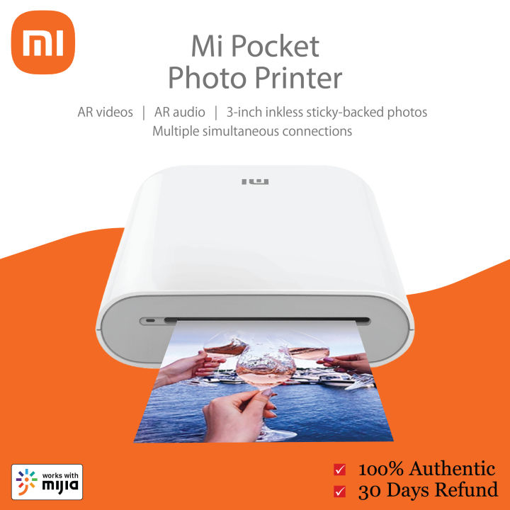 Xiaomi Portable Photo Printer/photo paper Bluetooth Mini Pocket Photo ...