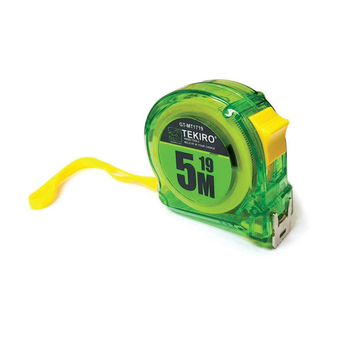 TEKIRO Meteran 5m transparant / Meteran Tangan / Meteran Roll 5 Meter ...