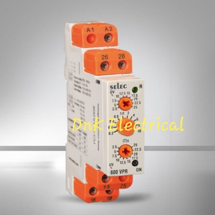 Analog Voltage Protection Relay Merk Selec 600VPR// 600 VPR A3 TERJAMIN ...