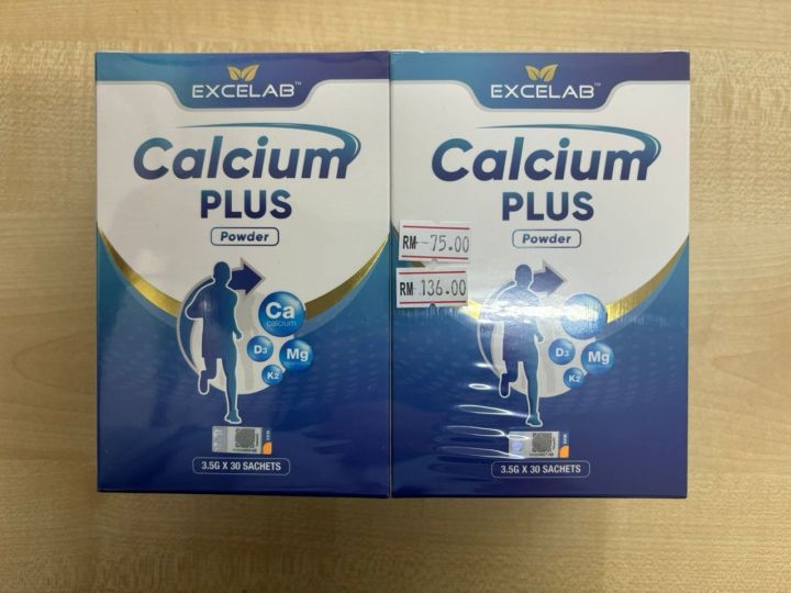 EXCELAB CALCIUM PLUS POWDER 3.5G X 30S | Lazada