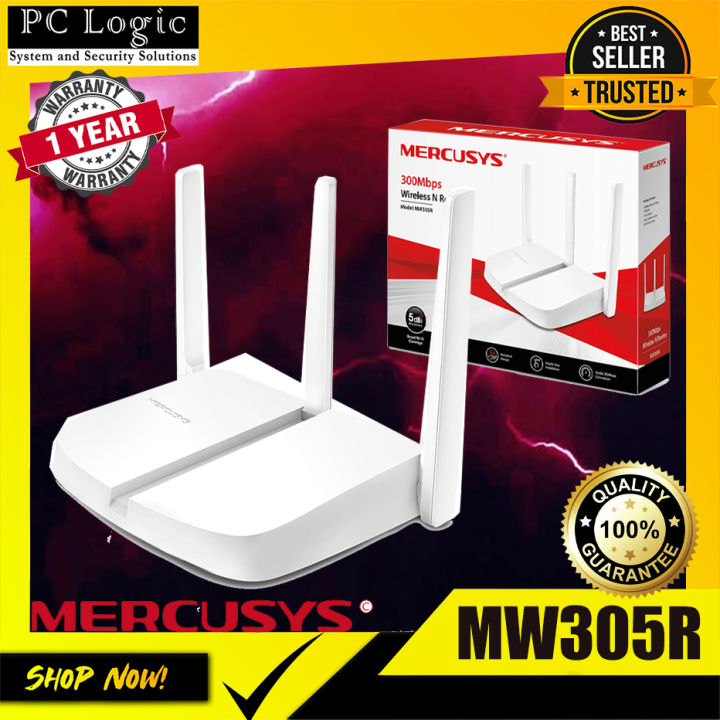 MERCUSYS MW305R 3000MBPS WIRELESS N ROUTER | Lazada PH