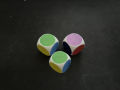 Color Game Dice - Fade Proof - Water Resistant Dice for Color Game ...
