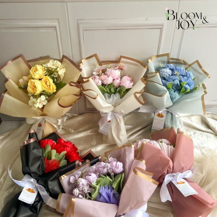 Buket Bunga wisuda ulangtahun graduation mix flower bouquet / BUCKET ...