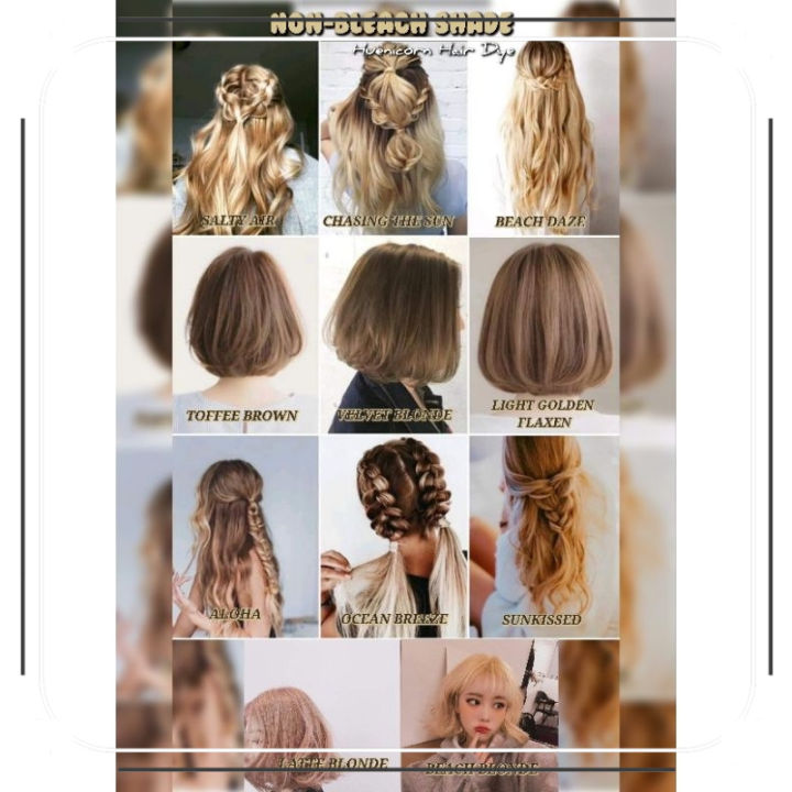 Organic Non Bleach Dye and Developer by Huenicorn (On Hand) | Lazada PH