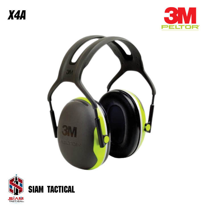 3M PELTOR X4A หูฟังลดเสียงสำหรับยิงปืน | Lazada.co.th