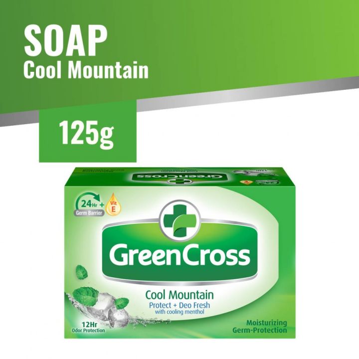 Green Cross Soap Cool Mountain 125g | Lazada PH