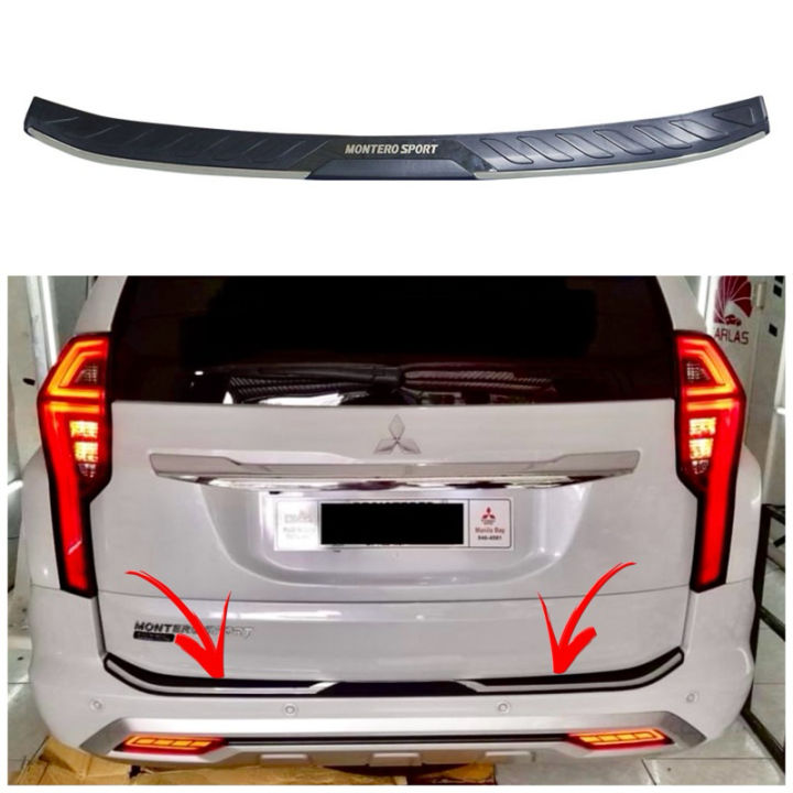 Mitsubishi Montero Sport 2016 to 2025 OEM Rear Stepsill | Step sill ...