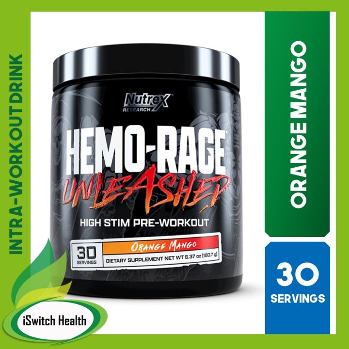 Nutrex Hemo-rage Unleashed - 30 Servings | Lazada PH