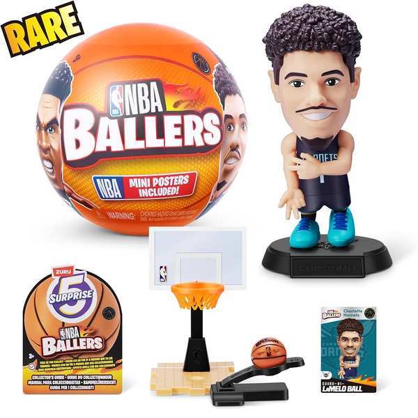 5 Surprise NBA Ballers Basketball Doll Blind Box Tide Play Zuru US ...