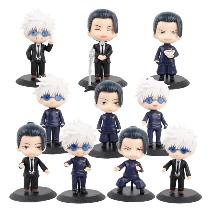 Action Figure Jujutsu Kaisen Pajangan Anime JJK Gojo Satoru & Geto ...