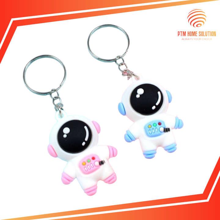 ⭐卡通宇航员包包挂件 创意卡通宇航员钥匙扣 太空人学生地推礼品⭐Astronaut Keychain Cute Cartoon Key ...