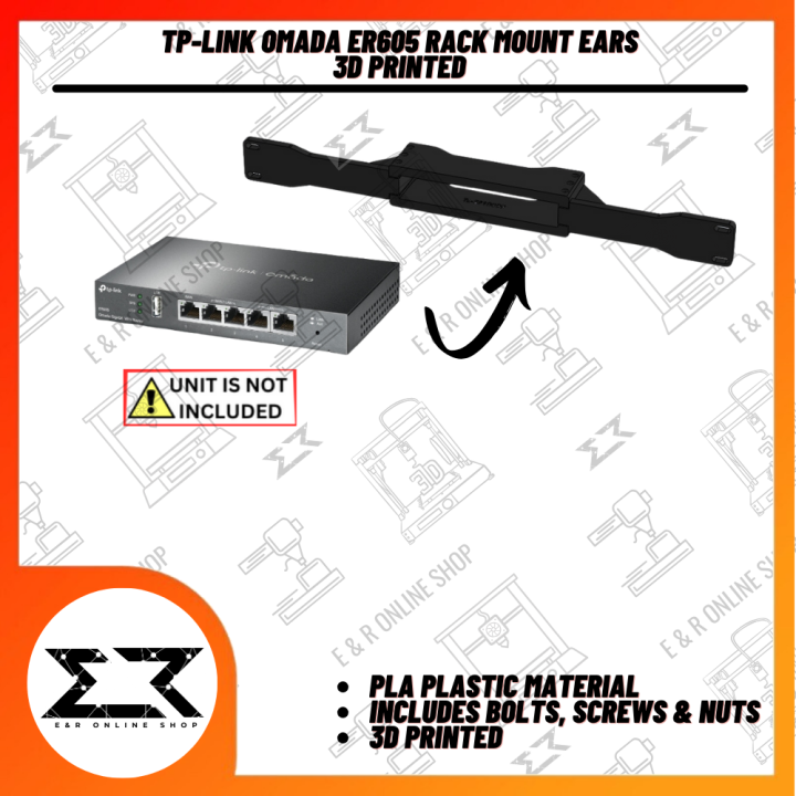 TP-LINK Omada ER605 Rack Mount Ears 3D Printed | Lazada PH