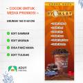 Cetak Spanduk Minuman Kekinian Es Nyoklat Ukuran 160x60 CM Bisa Kustom ...