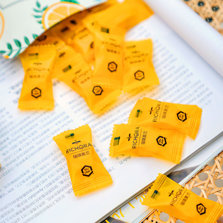 [Self-employed] UMF10+ Manuka honey hard candy throat lozenges lemon ...