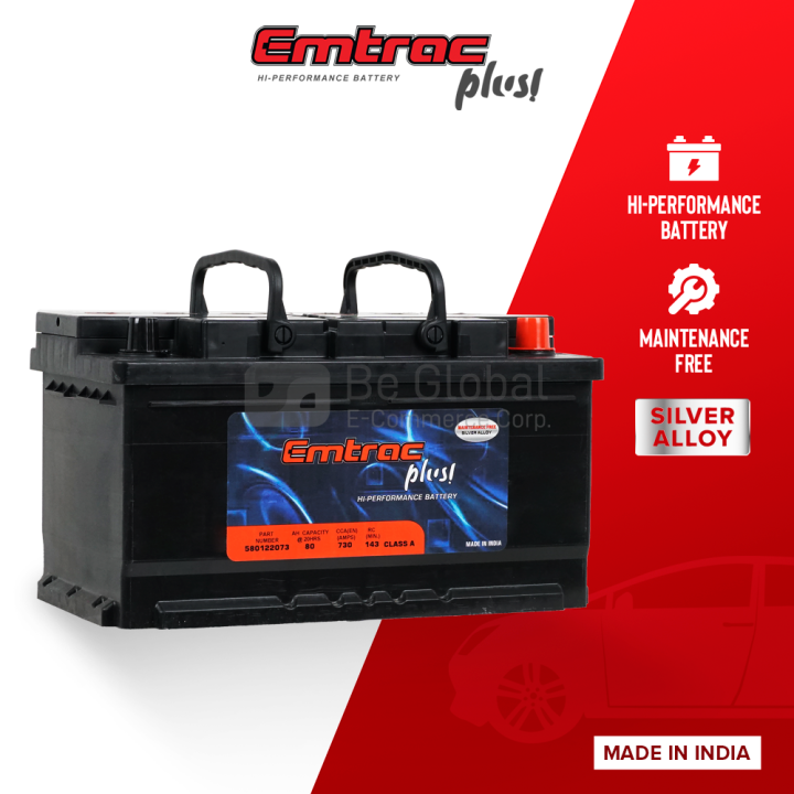 Emtrac Plus! - DIN 80 Platinum Series 24 Months Warranty Automotive ...