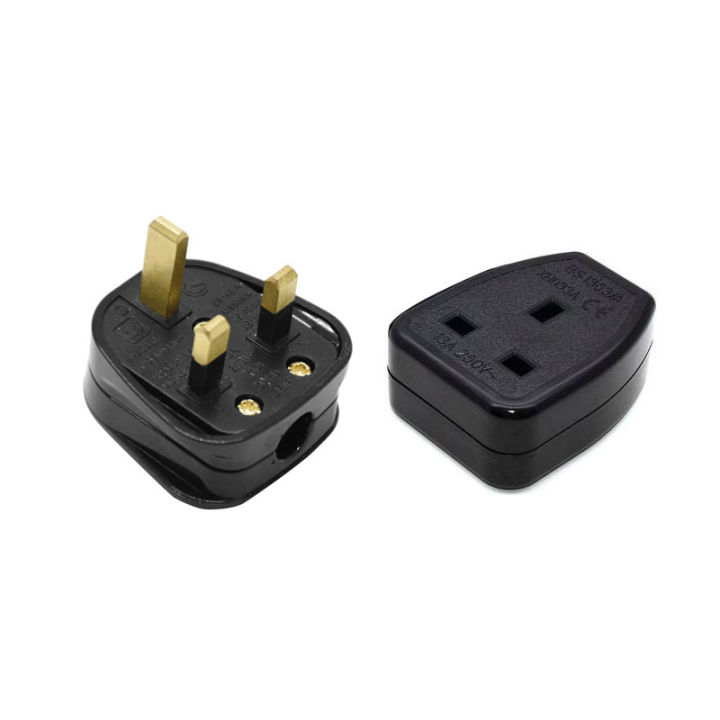 3Pin UK Plug Socket 250V 13A British standard power Adaptor detachable ...