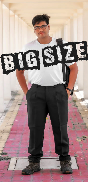 กางเกงสแลค Big Size กระบอกใหญ่ กางเกงทำงาน สแลค ไซส์ใหญ่ Big Size เอว ...