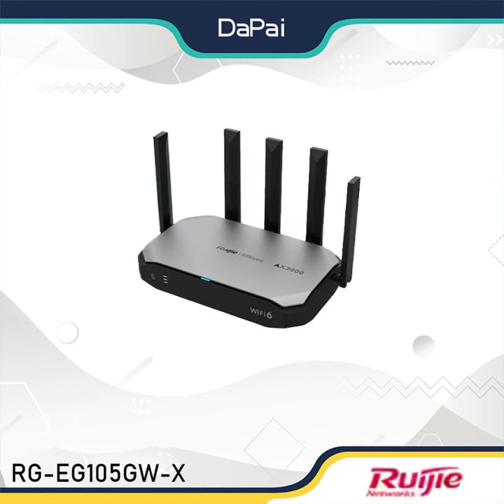 Ruijie RG-EG105GW-X Gateway Wireless Router Enterprise WiFi 6 Gigabit ...
