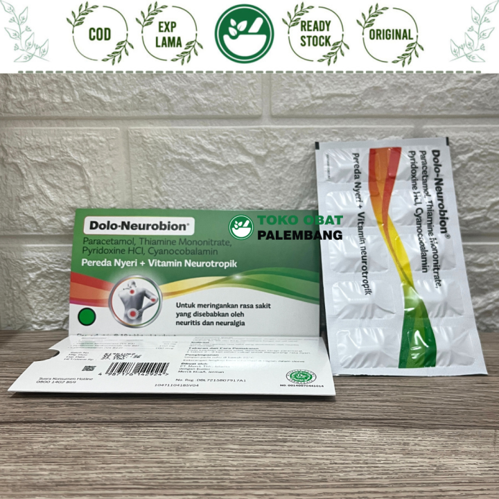 DOLO NEUROBION 10TABLET PEREDA NYERI VITAMIN NEURITIS NEURALGIA DOLO ...