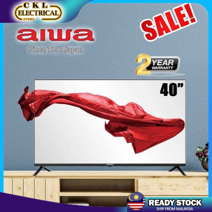 Aiwa 40″ Frameless FHD LED TV AW-40FLEDX10F | Lazada