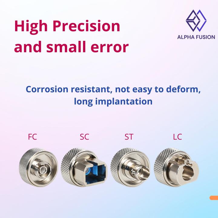 Fiber Optic OTDR Adapter Connector OTDR SC ST FC LC Antarmuka Konektor ...