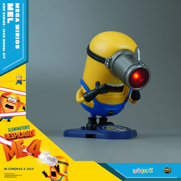 YOLOPARK AMK Series Despicable Me 4 Mega Minion Mel Model Kits | Lazada PH