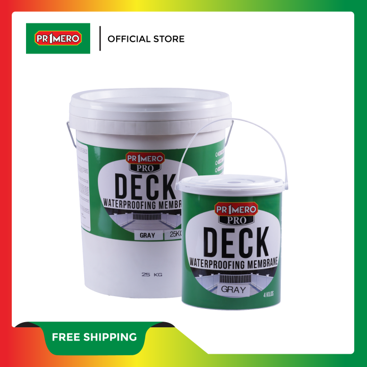 Primero Pro Deck Waterproofing Membrane 4kg | Lazada PH