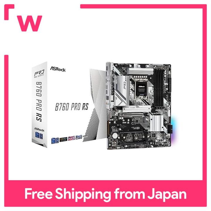 ASRock Motherboard B760 Pro RS Intel 12th and 13th generation CPU ...