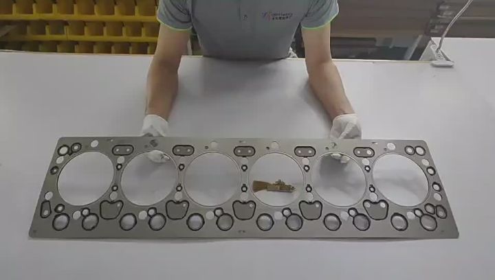 4D56HP Cylinder Cover Gasket 1005A205 Applicable Mitsubishi L200 Engine ...