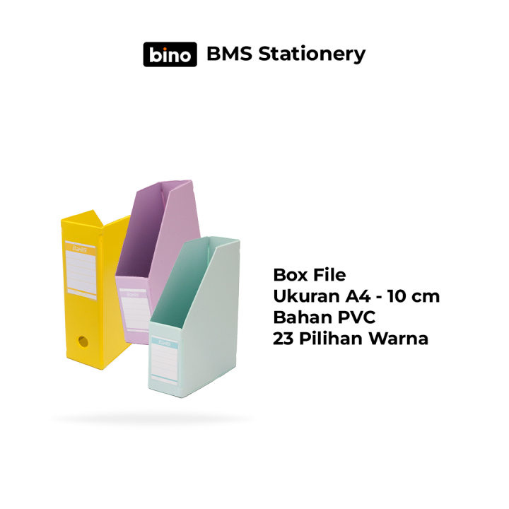 [BMS Stationery] Bantex Box File | Magazine File | Ukuran A4 | 10 cm ...