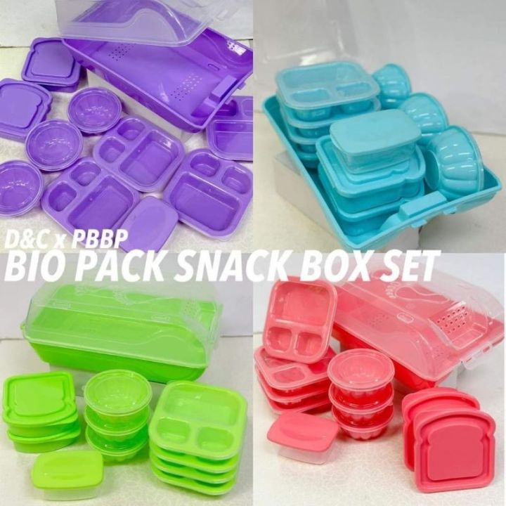 Double H Online Shop Bio Pack Snack Box Set/food containers | Lazada PH