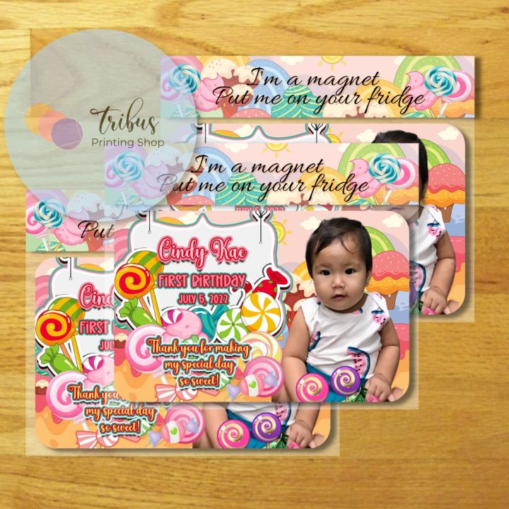 Candyland Theme Ref Magnet Souvenir (Glittery) | Lazada PH