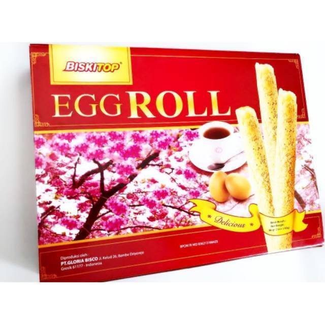 (Pcs) Biskitop Egg Roll Box 86g / Biskuit Jajan Lebaran | Lazada Indonesia