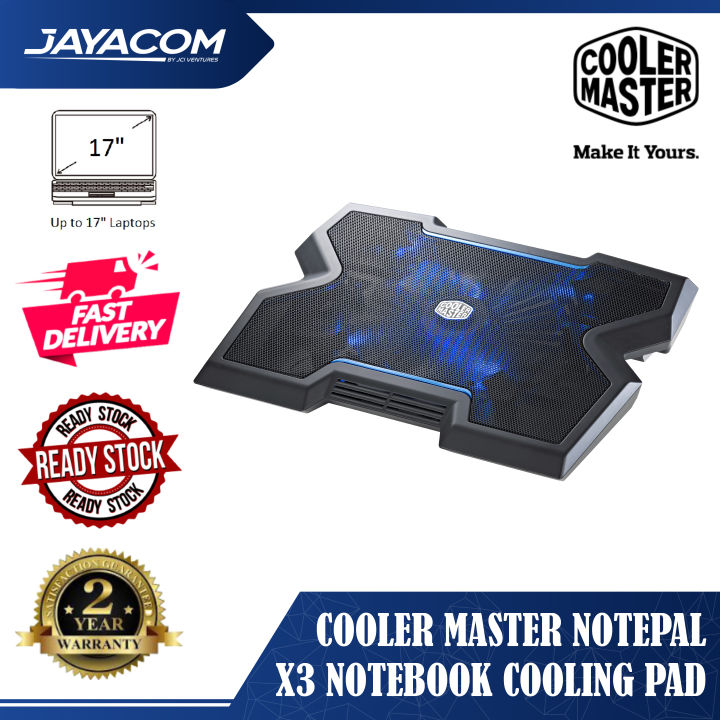 Cooler Master NOTEPAL X3 Notebook Cooling PAD | Lazada