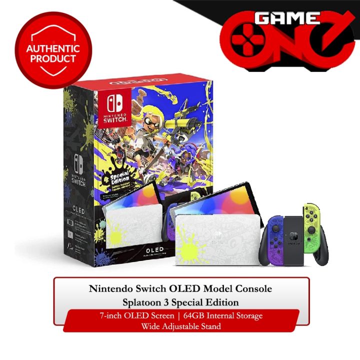 Nintendo Switch OLED Model Splatoon 3 Special Edition | Lazada PH