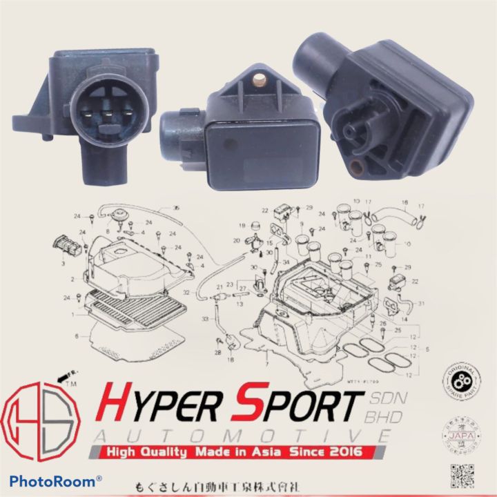 HONDA ACCORD SM4 SV4 MAP SENSOR (3PIN)（079800-1691）（37830-PR3-003） | Lazada