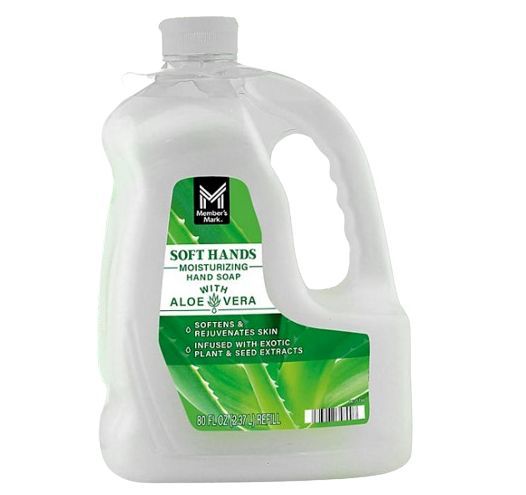 Member's Mark Soft Hands Moisturizing Hand Soap with Aloe Vera 80 oz ...