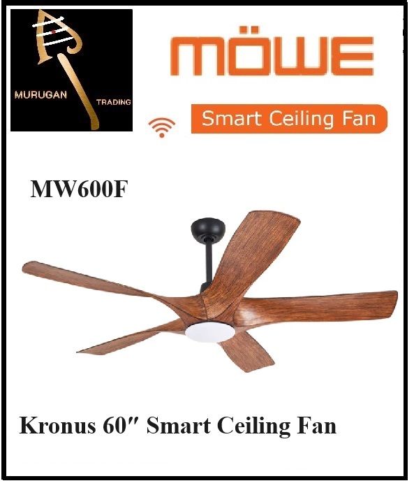 [CLIMATE VOUCHER ]MOWE MW600F SMART CEILING FAN | Lazada Singapore