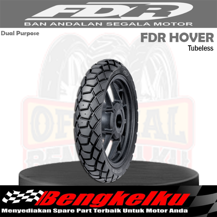 BAN MOTOR FDR HOVER TUBELESS 80/90-14 BAN DEPAN RING 14 BEAT STREET X-RIDE | Lazada Indonesia